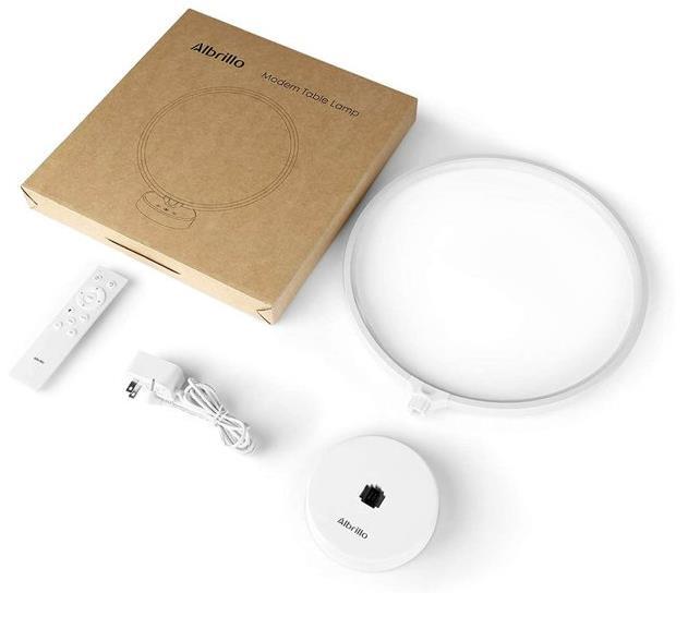 LED RGB Circular Ring Table Lamp with Remote Control- This lamp is so ...