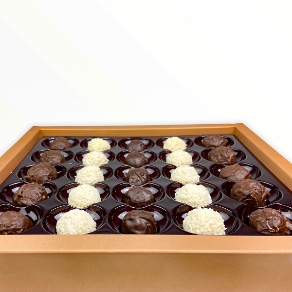 THREE BOXES of Truffino Assorted Chocolate Truffles - 25 decadent ...