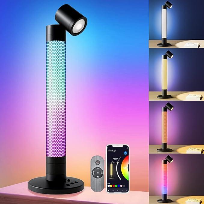 Smart Table Lamp, Sunset Light, Ambient Light, Music Sync, with Alexa ...