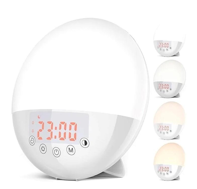 Sunrise Wake Up Light Alarm Clock - Rise and shine naturally and feel ...