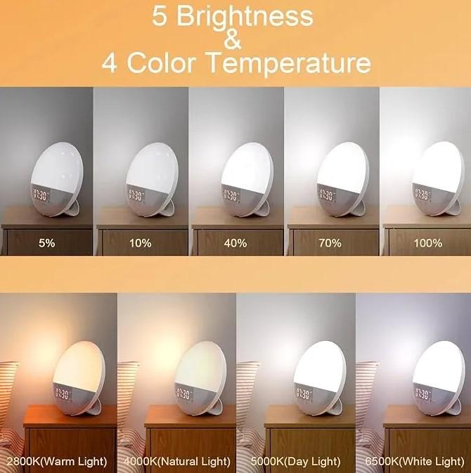 Sunrise Wake Up Light Alarm Clock - Rise and shine naturally and feel ...