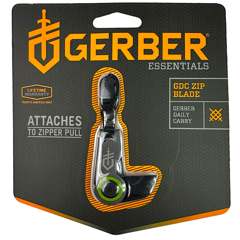 GERBER GDC Zip Blade Knife - Attaches to zipper pull - $15 on amazon ...