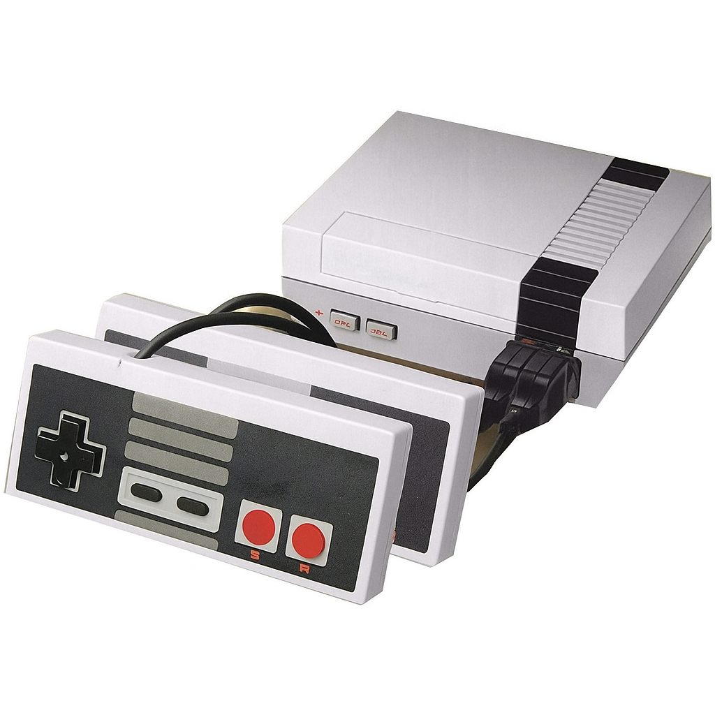 Retro Game Console With Built in Games and 2 Controllers - Includes ...
