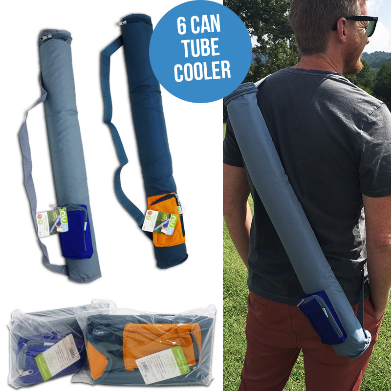 6 Can Tube Cooler - Insulated and Reusable - 1 for $6 or 2 for $10 ...