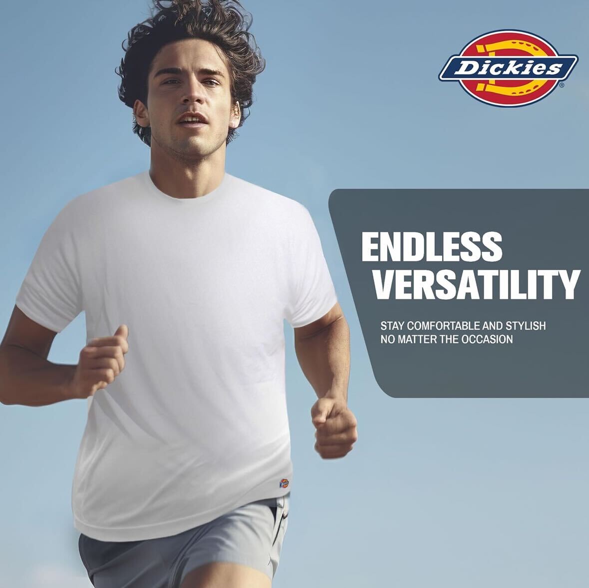 5 Pack of Dickies Temp- iQ Cooling Crew Neck Tees - Size 2 XL - You will receive: 3 White, 1 ...