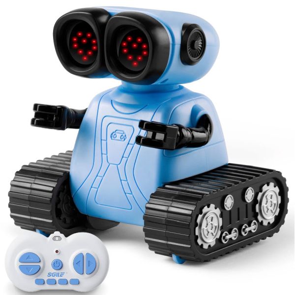 (THESE ARE SO MUCH FUN!) - Remote Control Mini Robot - Multiple facial ...