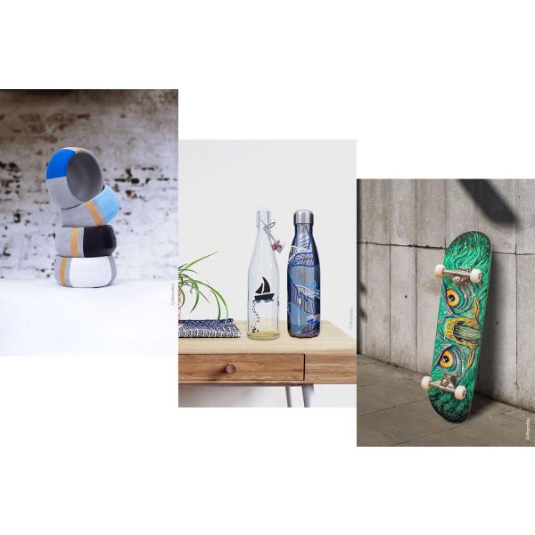 Set of 6 Marabu Yono Acrylic Markers - .5 - 1.5 mm - - Customize just ...