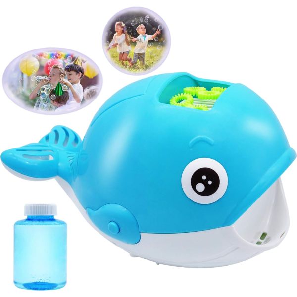 Whale Bubble Blower - 2000+ Bubbles Per Minute! INCLUDES a bottle of ...