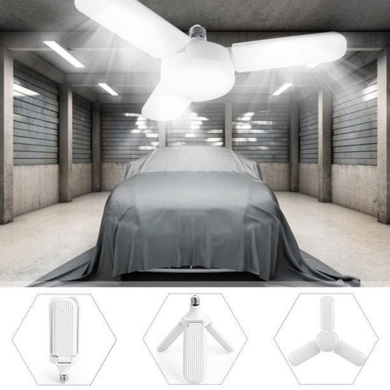 Folding LED Garage Light Ceiling Light (45W). Brighten up your ...