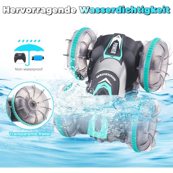 Amphibious Vehicle Remote Control Car - The upgraded amphibious RC car ...