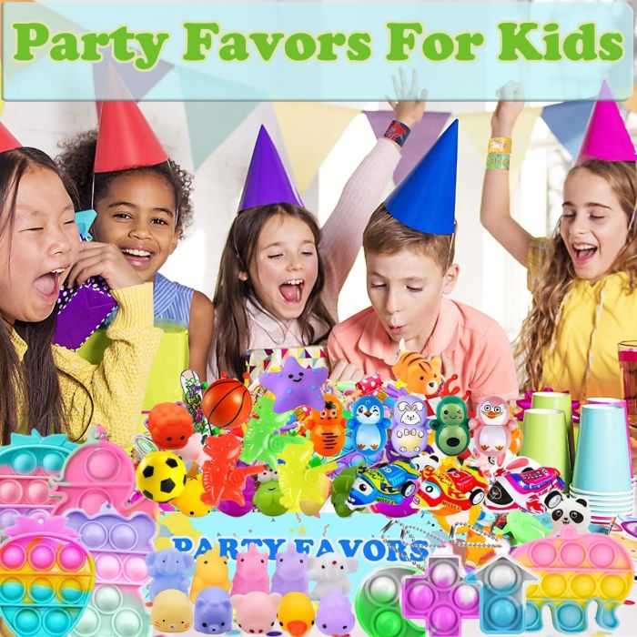 117 Piece Fun & Fidget Toy Set - Use as one GIANT set or break apart ...
