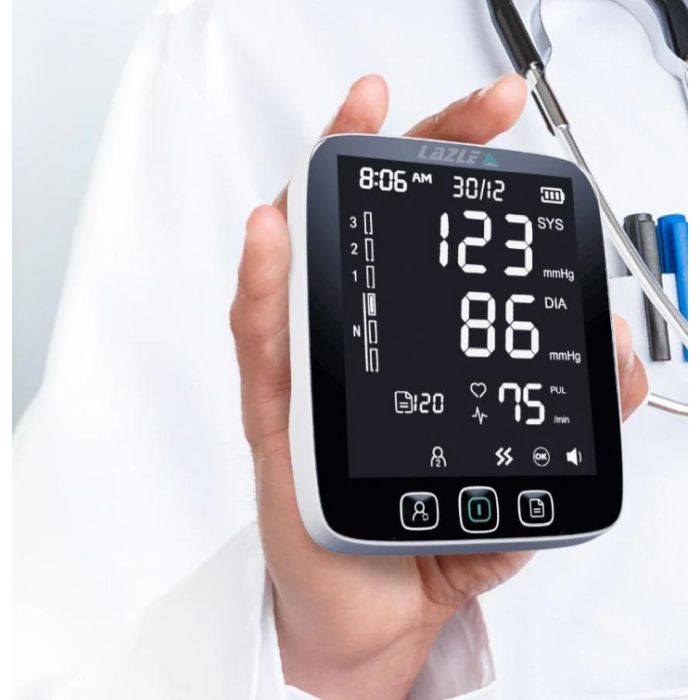 Automatic Upper Arm Blood Pressure Monitor With Digital Display and 2 ...