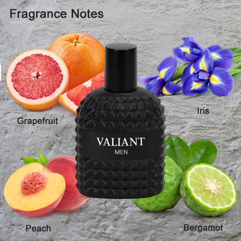 Valiant Men Cologne 3.4 Ounces. Long-Lasting Fresh Masculine & Bold ...