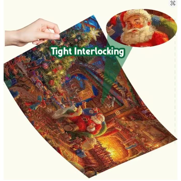 Christmas Puzzle Advent Calendar - Each day open and assemble another ...