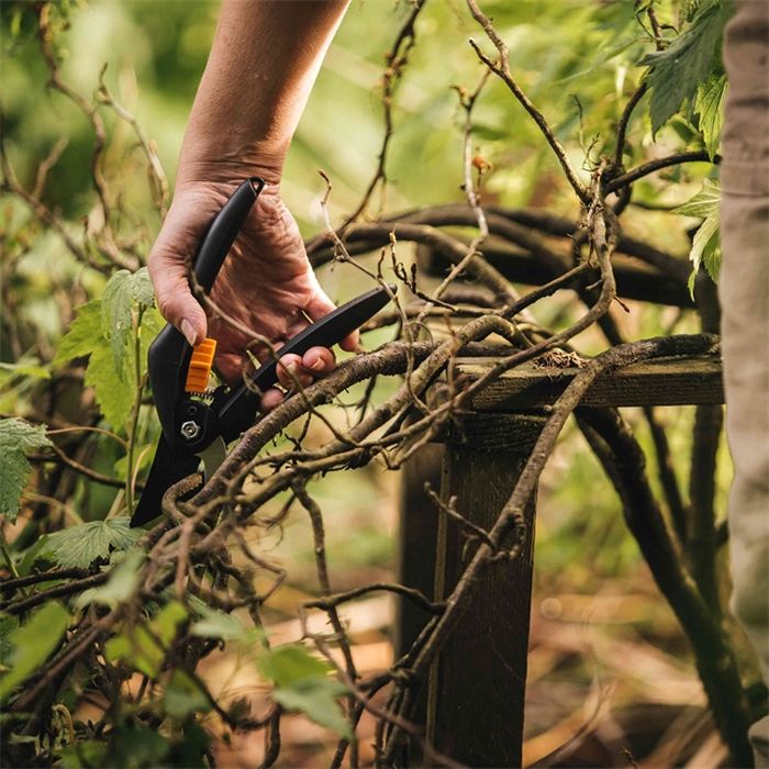 Fiskars Bypass Pruners - Pruning is made easy thanks to their non stick ...