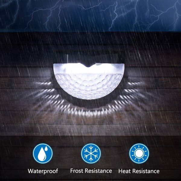 CLEARANCE - 2-Pack of Downcast Light LED Solar Lights - Order 4 or more ...