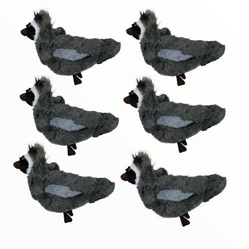 EXTREME SGD - 6 PACK of Plush Quail Squeaky Dog Toys - 10 bucks each at ...