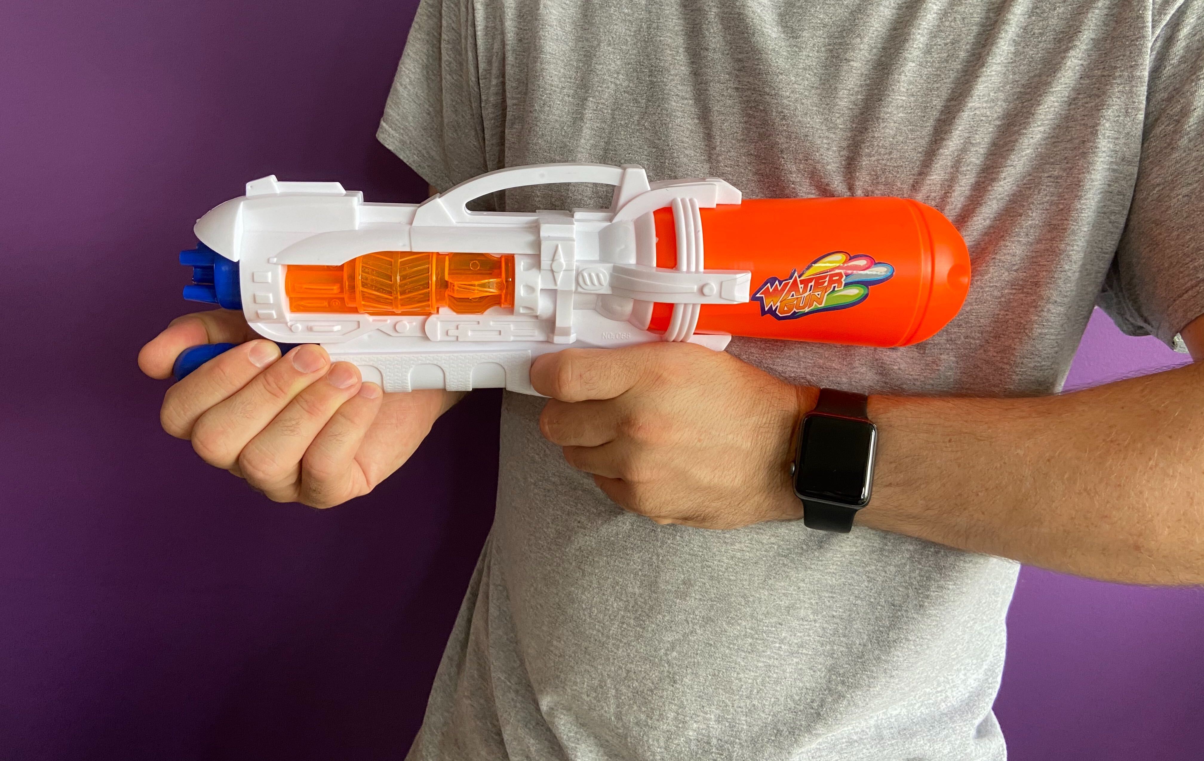 Jumbo Sized Water Gun! GAME ON! Assorted styles (but all jumbo) make ...