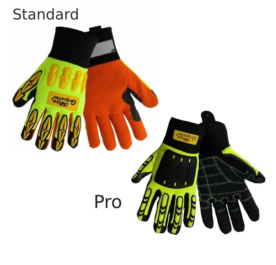 SECRET DEAL - Vise Gripsters Heavy Duty Impact Guard Work Gloves ...