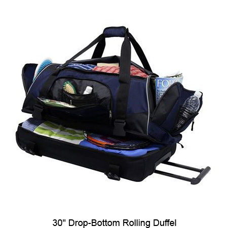 Pacific Gear Rolling Duffel Bags - Choose From 2 Styles! - THAT Daily Deal