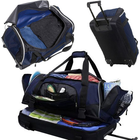 Pacific Gear Rolling Duffel Bags - Choose From 2 Styles! - THAT Daily Deal