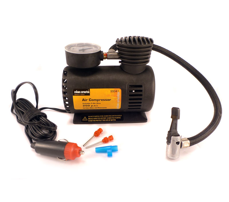 Portable 250 PSI Air Compressor W/ 3 Tips - Keep in your car this ...