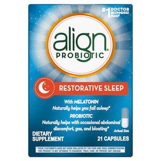 Align Restorative Sleep Probiotic and Melatonin - Helps digestion while ...