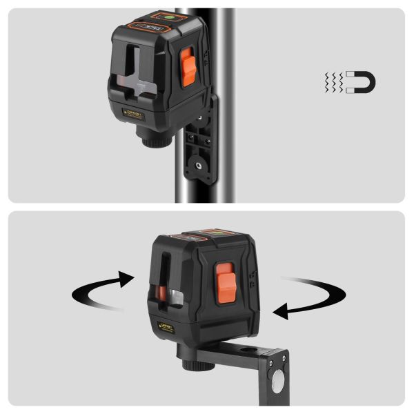 Self-Levelling Laser Level 20M Cross Line Laser with Dual Laser Module ...