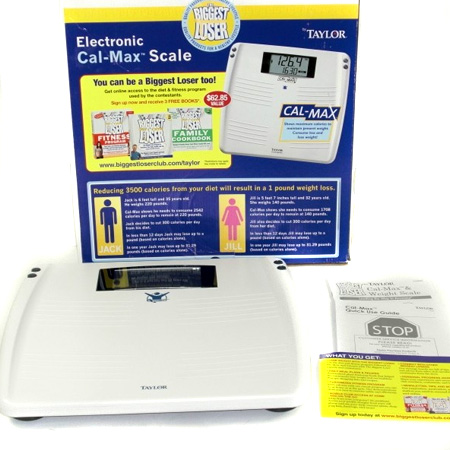 SHIPS FREE - Biggest Loser High Capacity Lithium Digital Bath Scale ...