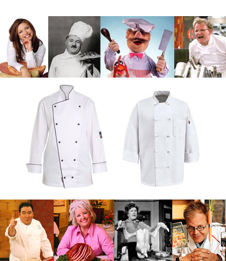 Assorted Style Chef Coat - Select Your Size at Checkout! - THAT Daily Deal