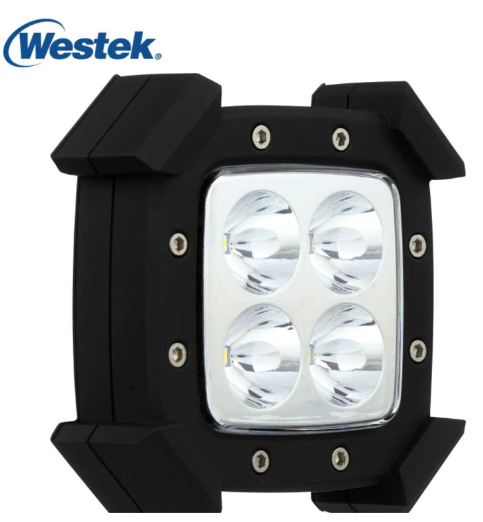 Westek Rugged Rubberized Coating Magnetic Ultra Bright Work Light ...