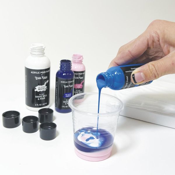 34 Piece Brea Reese Acrylic Pouring Art Project Kit - Includes ...