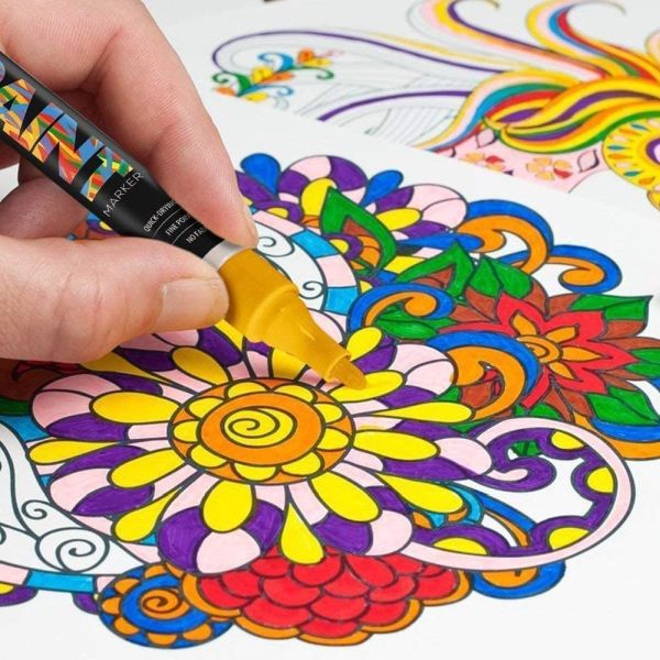15 Pack of PaintMark Quick-Dry Paint Pens - Write On Anything! Rock ...