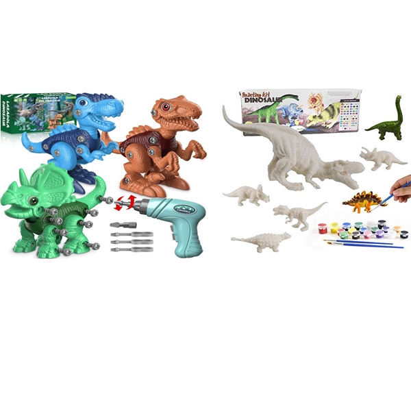 SET OF TWO Creative Dinosaur KITS - You get BOTH: STEM Dinosaur ...