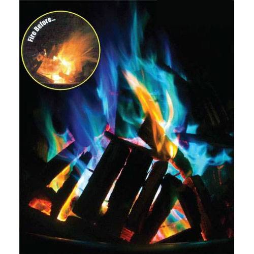 10 Pack of Magic Big Fire - Amazing Color Changing Fire Packets - SEE ...