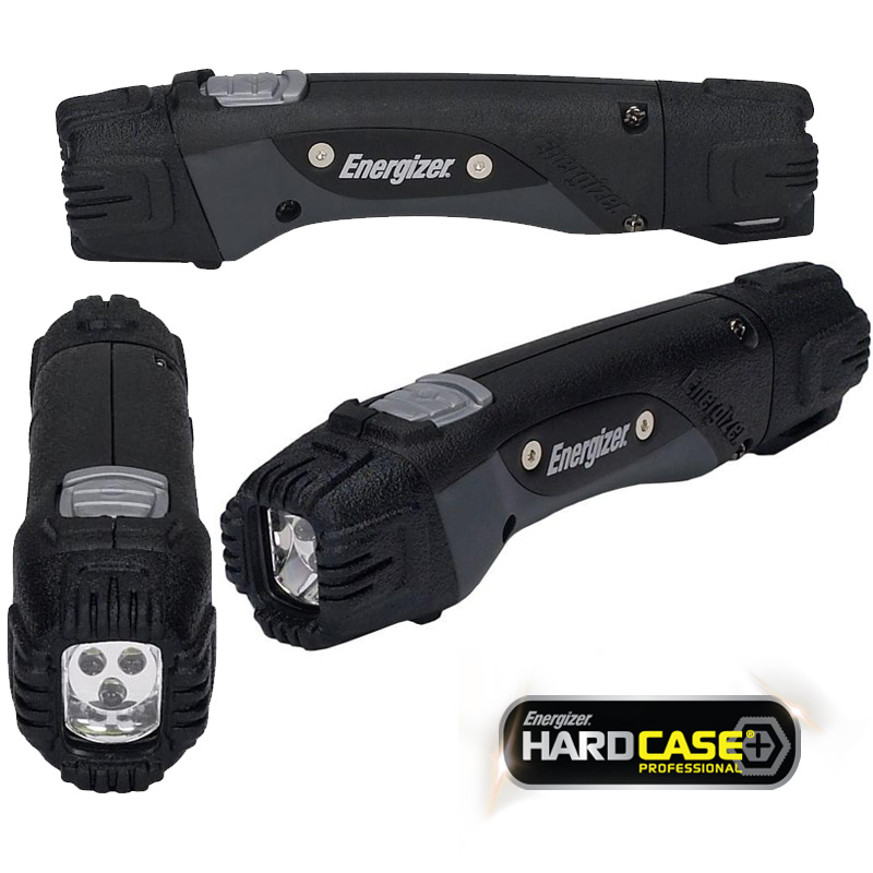Energizer Hard Case Professional LED Flashlight With Batteries ...