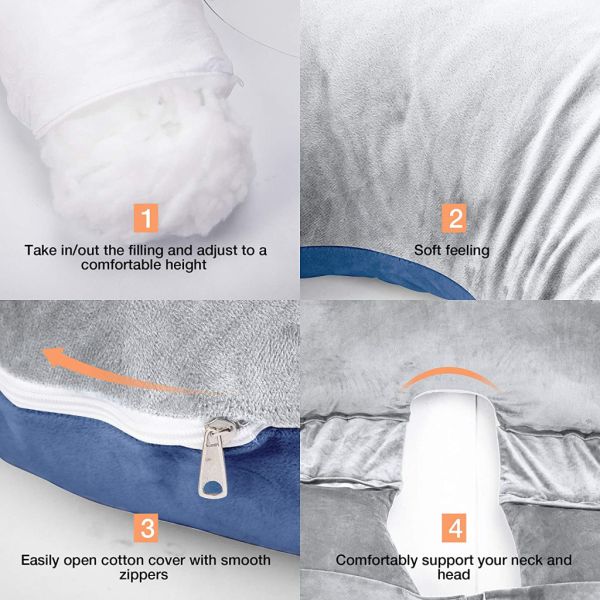 Full Body "Cuddle Me" Pillow - Great for those that like to be "cuddled ...