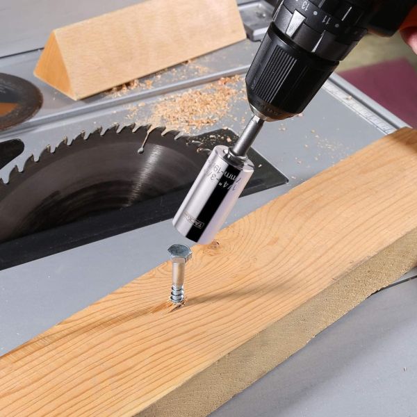 TWO PACK of Pro Grade Universal Socket Tools With Drill Adapters - 7mm ...