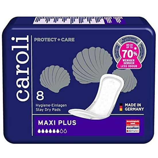 Caroli Incontinence Pads/Bladder Control Pads for Women with Odor ...