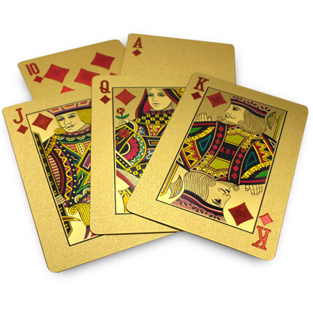 24Kt Gold-Plated Playing Cards With Wooden Case - SHIPS FREE! - THAT ...