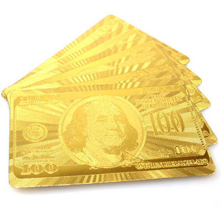 24Kt Gold-Plated Playing Cards With Wooden Case - SHIPS FREE! - THAT ...