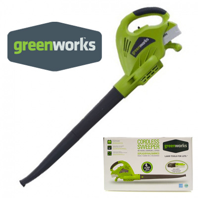 Green Works 18v Cordless Blower/Sweeper - THAT Daily Deal
