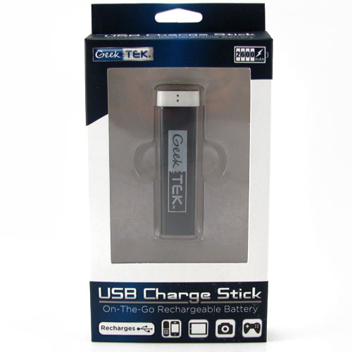 Universal Rechargeable USB Charge Stick - On-the-Go Charger For Smart ...