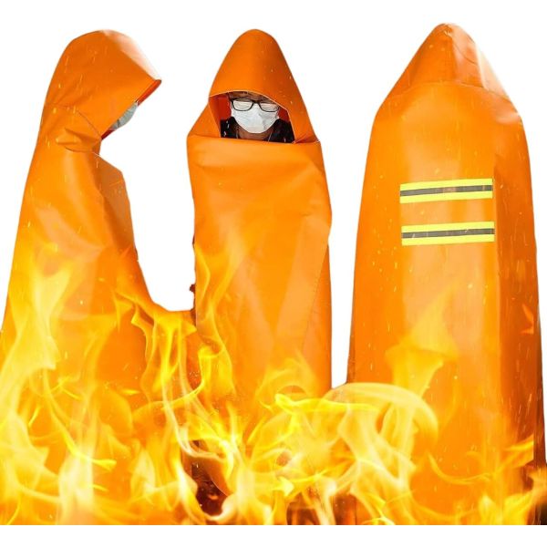Fireproof Cloak Fiber Cape - This fireproof hooded cloak is designed to ...