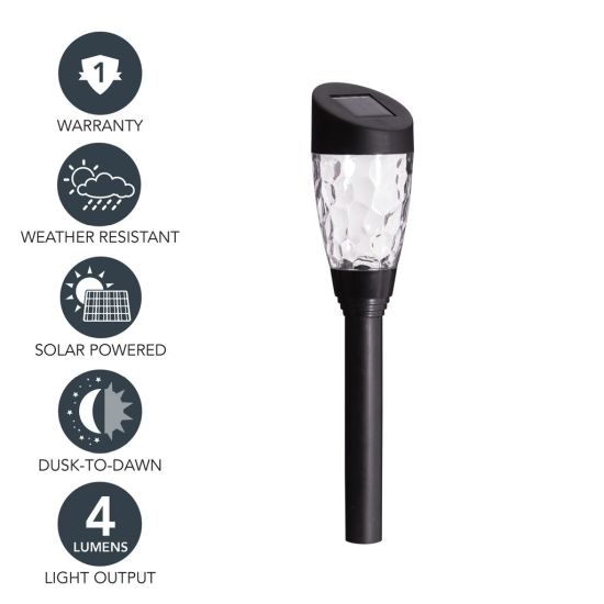 Designer Style Angled Steel Large Size Solar Accent Lighting - These ...