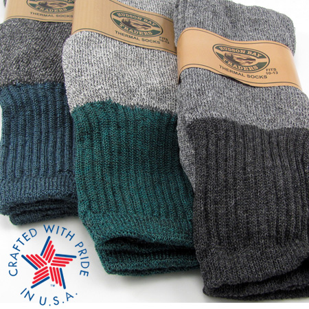 2 Pairs of Hudson Bay Traders Thermal Socks - SHIPS FREE! - THAT Daily Deal