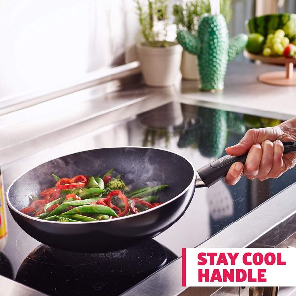 Set of TWO Searsmart Nonstick Frypans - 9.5" and 11" - Induction ...