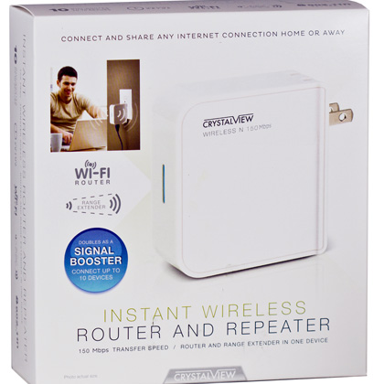 Wireless Instant Router and or Repeater - Router & Range Extender In ...