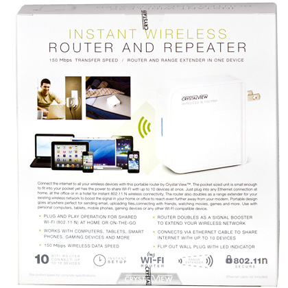Wireless Instant Router and or Repeater - Router & Range Extender In ...