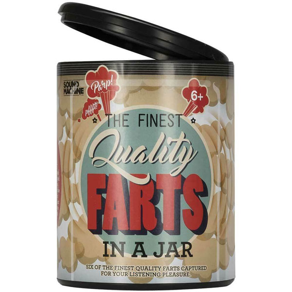 Farts In A Jar Sound Machine - Lift The Lid To Hear Toots Poots ...